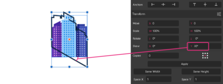 Transform Panel - Corel Vector Help