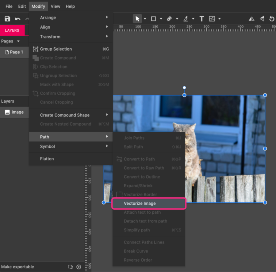 Images toolbox - Corel Vector Help