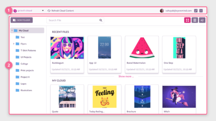 Working with Corel Vector Cloud - Corel Vector Help